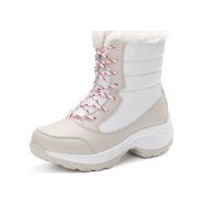 DREAM PAIRS Women’s Waterproof, Lightweight, Anti-Skid Winter Snow Boots with Warm Faux Fur ...