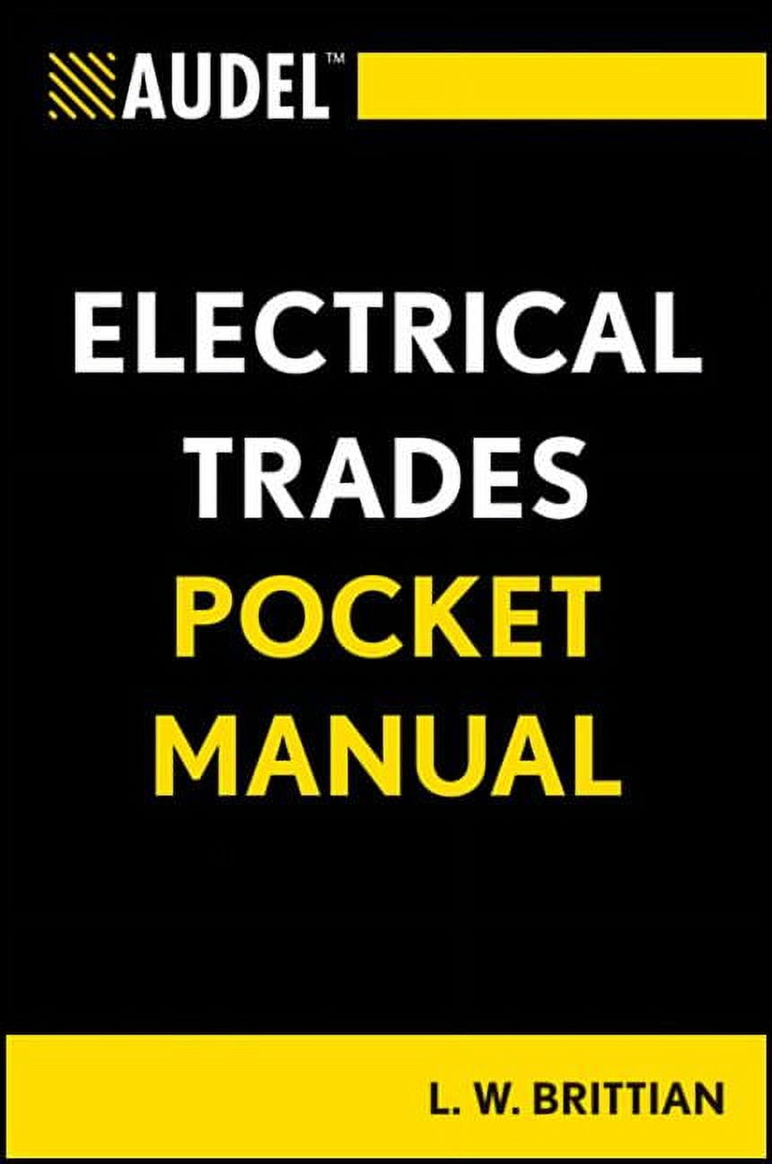 Audel Electrical Trades Pocket Manual (Paperback) - Walmart Business ...
