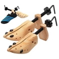 Audessy 2 Way Shoe Stretchers for Men Women, Large Size Wooden ...