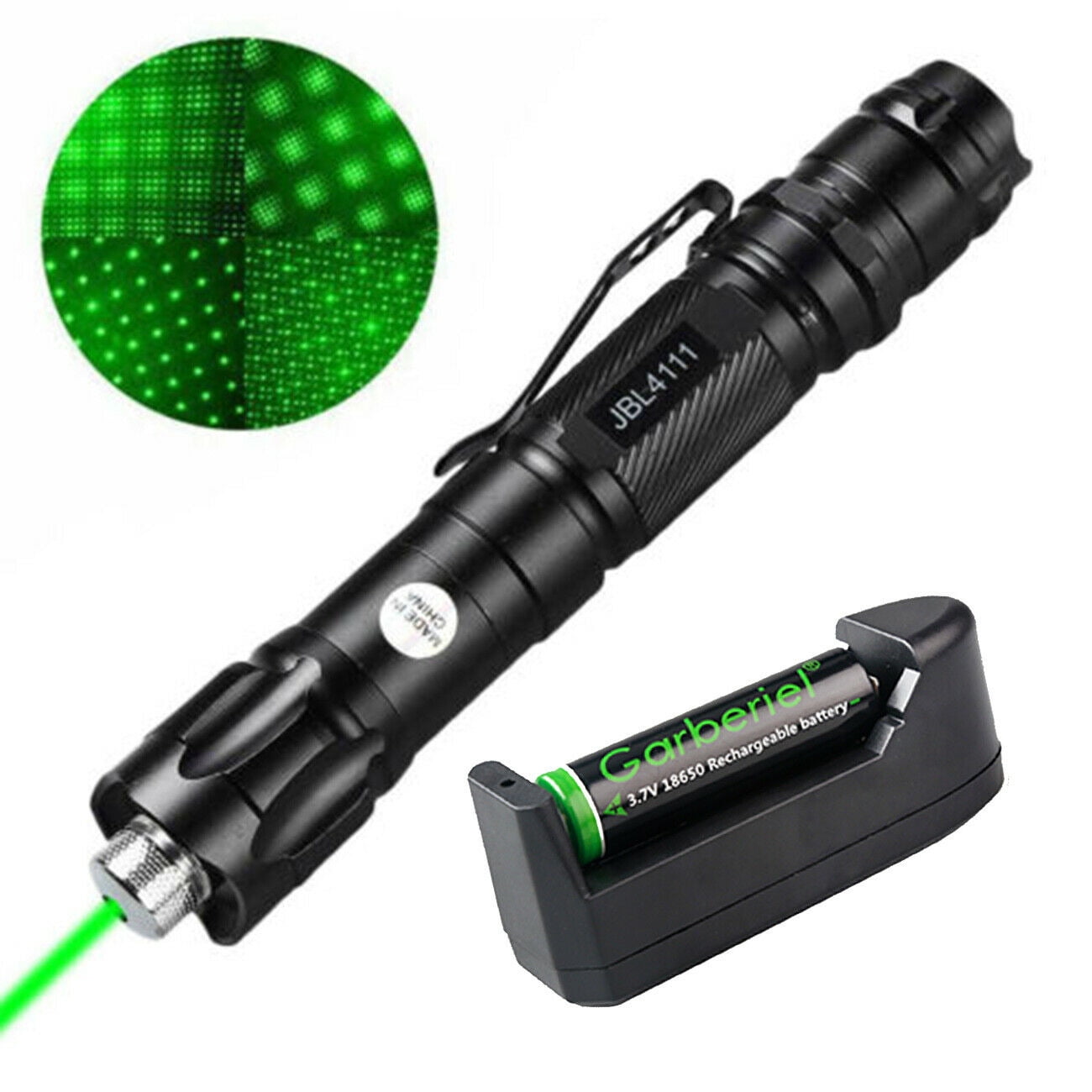 Audessy 2000Miles Green Laser Pointer, Rechargeable Lazer Pen, Long ...