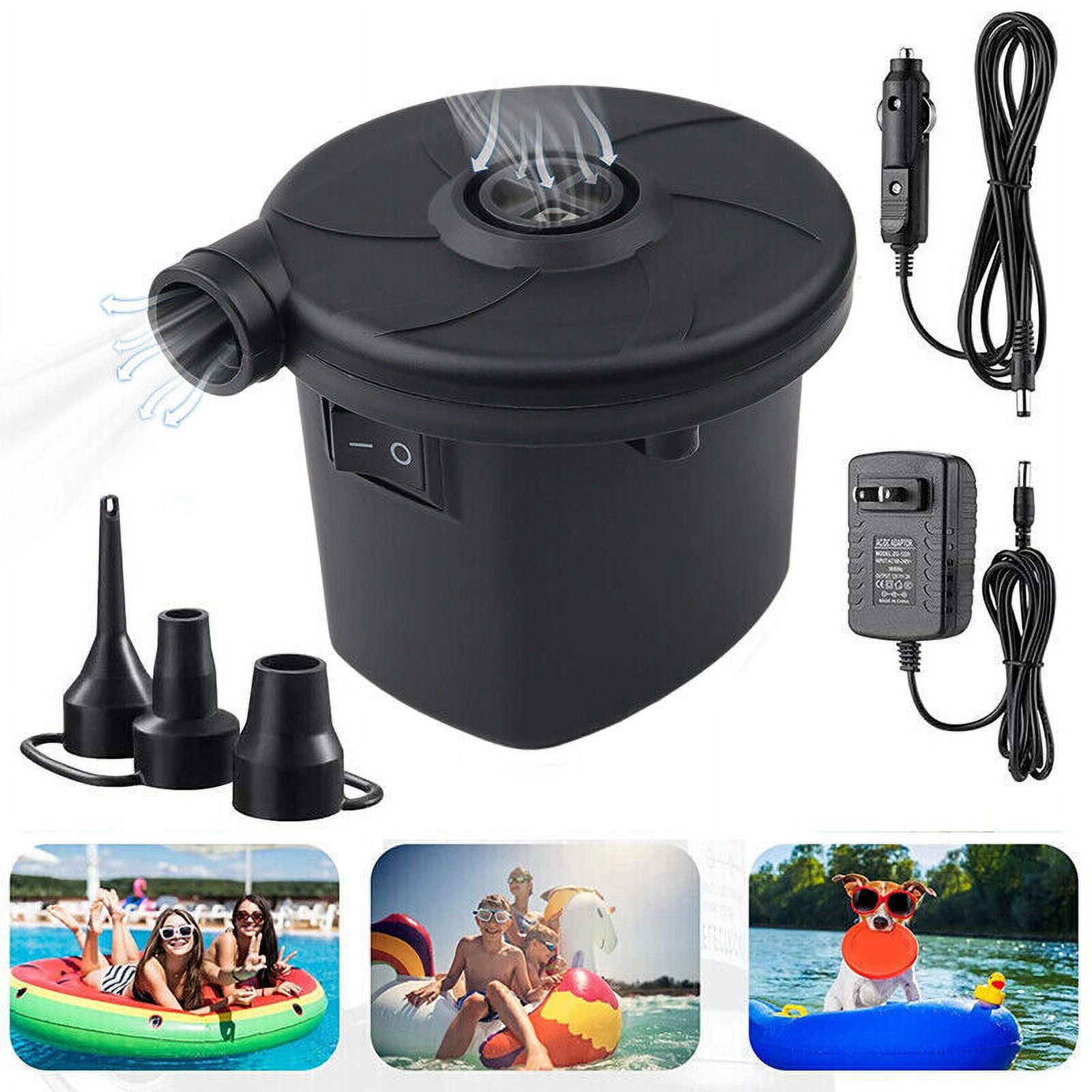 Audessy Electric Air Pump Air Mattress Portable Pump for Inflatables ...