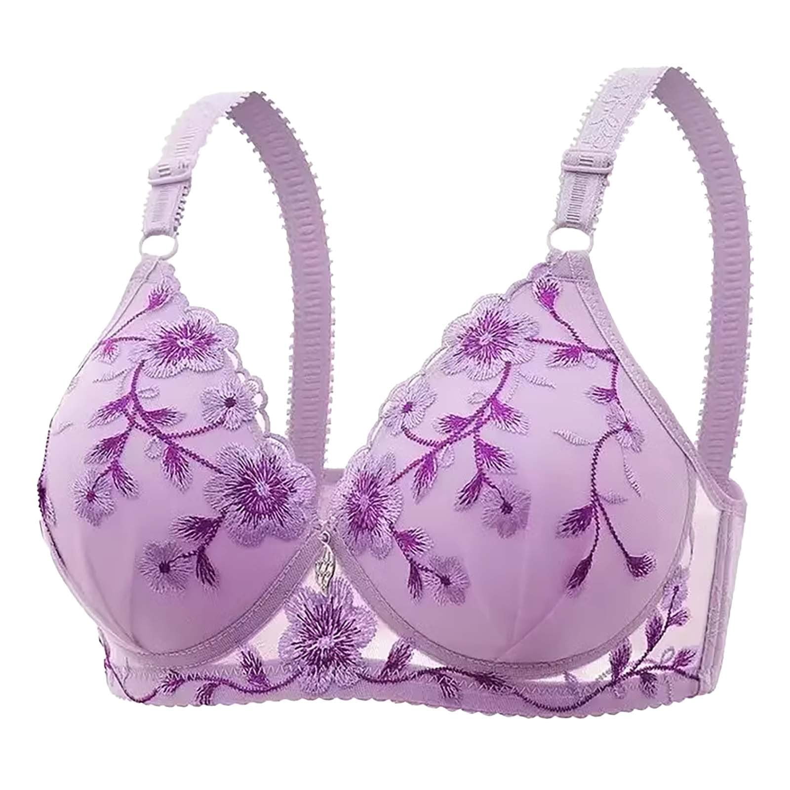 Audhol Bras for Women High Support Bras for Women Adjustable Strap Full ...