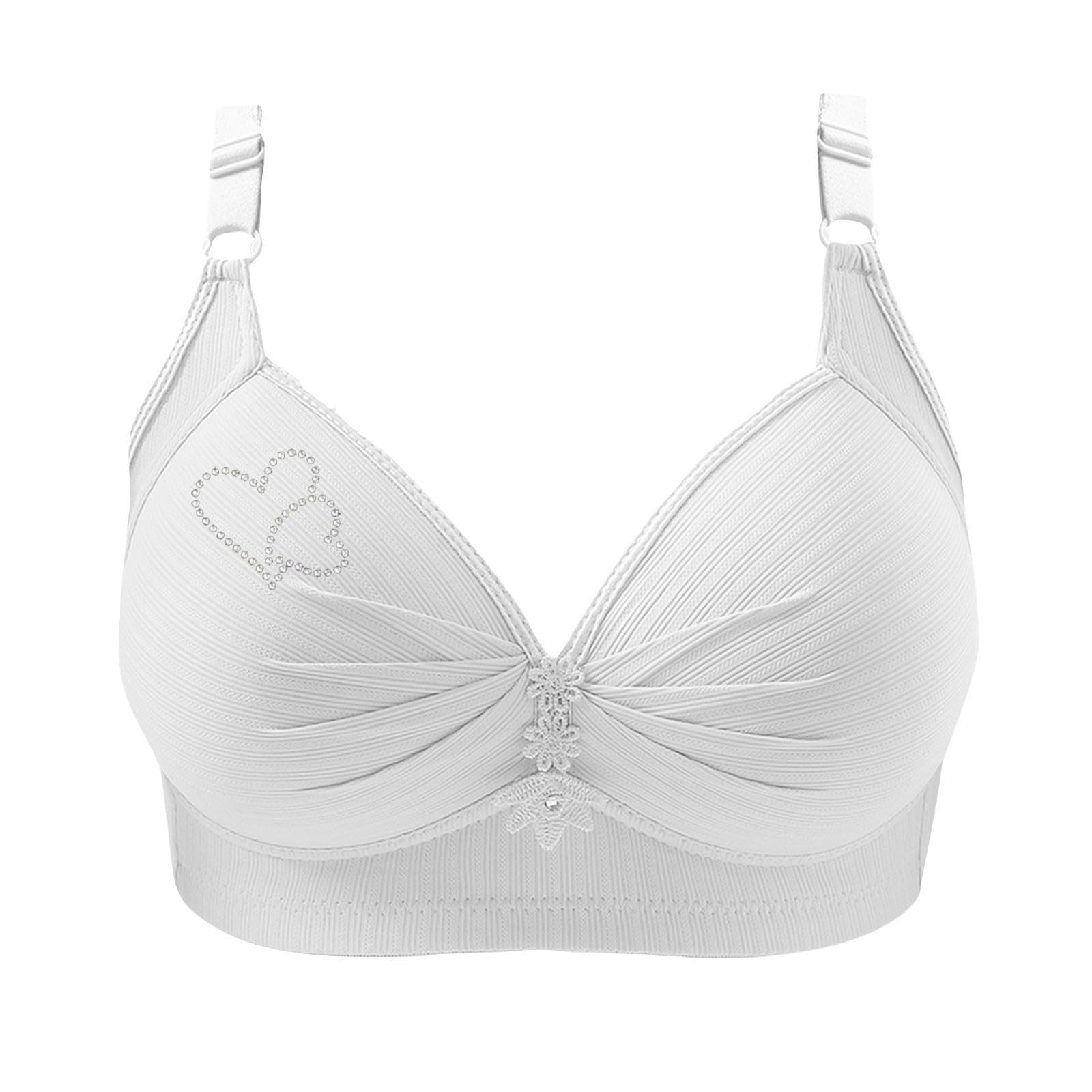 Audhol Bras for Older Women Bras for Women No Underwire Adjustable Bras ...