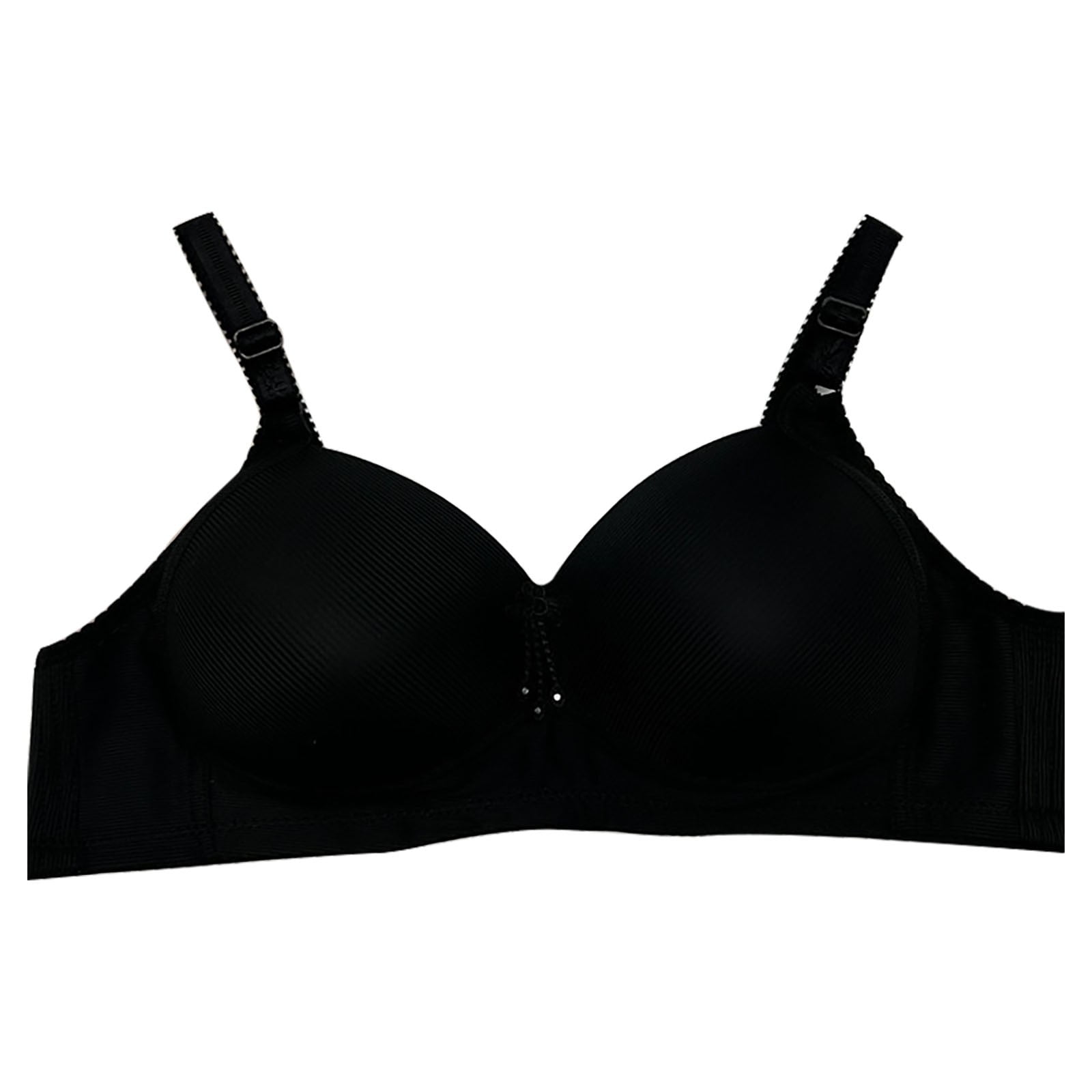 Audhol Comfortable Bras for Women Everyday Bras for Women Black 52 ...