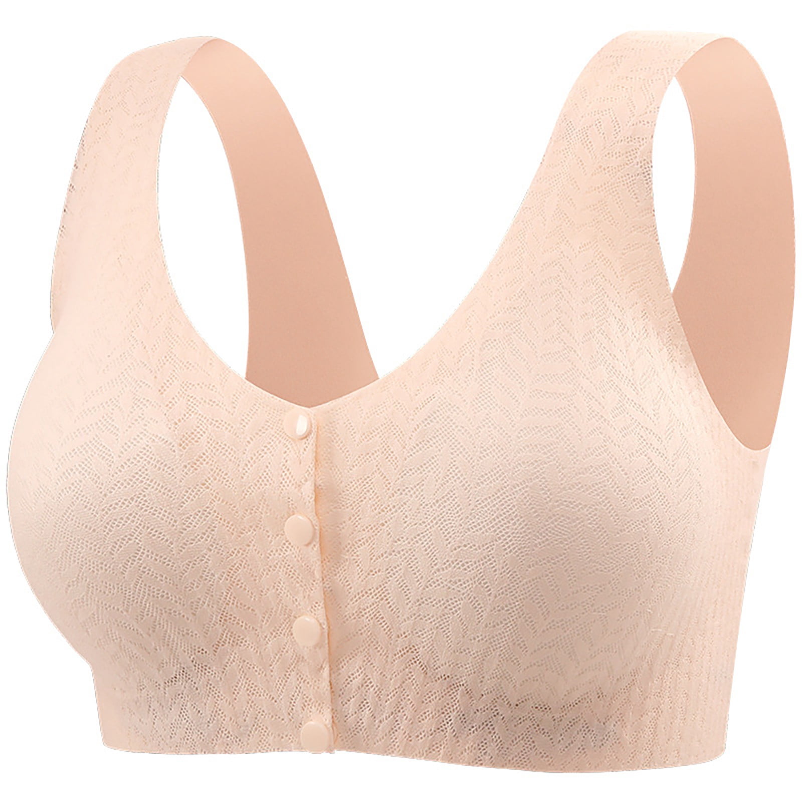 Audhol Front Clasp Sports Bras for Women, Vest Front Opening Bra for ...