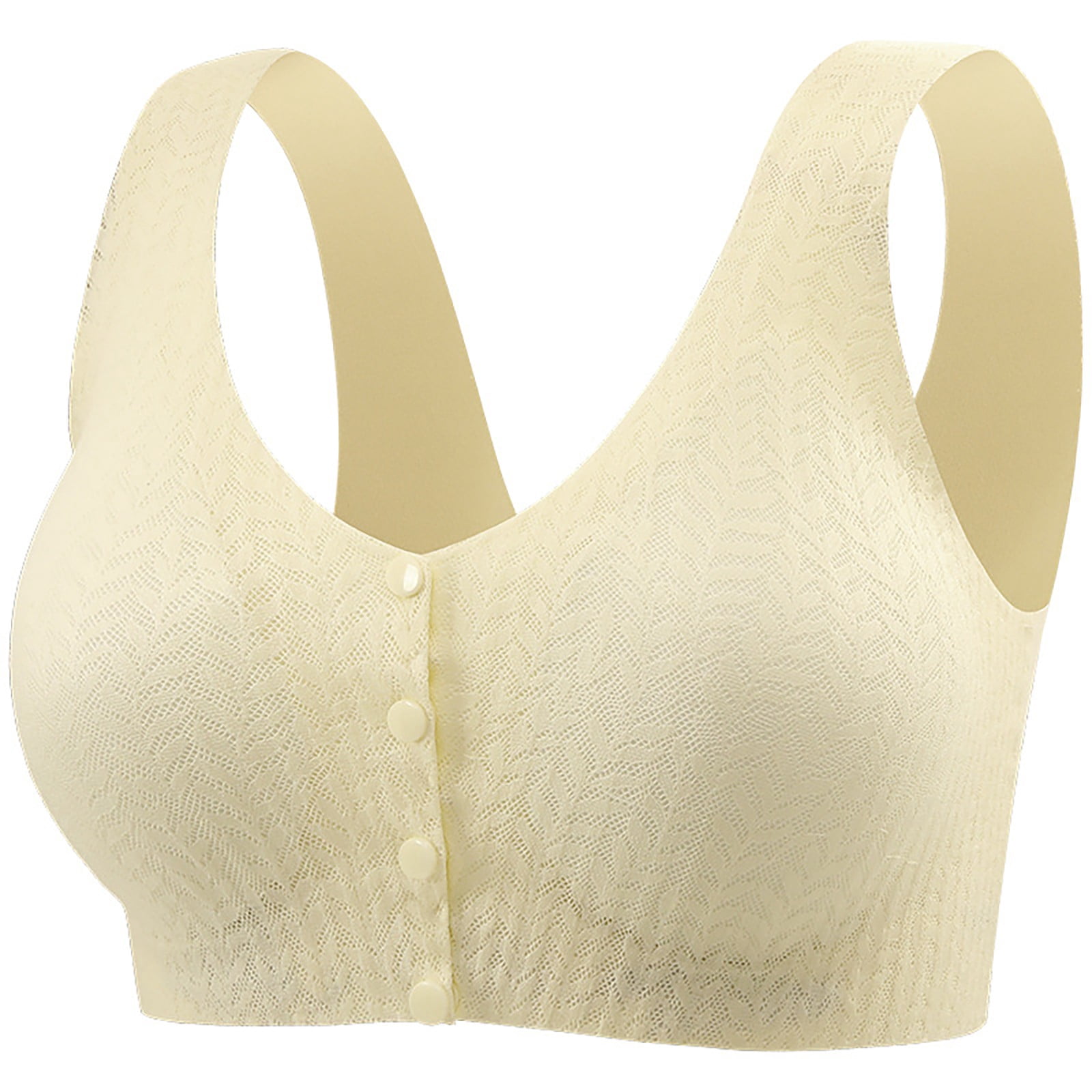 Audhol Front Clasp Sports Bras for Women, Vest Front Opening Bra for ...