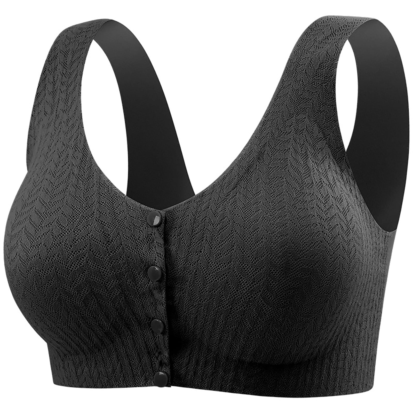 Audhol Front Clasp Sports Bras for Women, Vest Front Opening Bra for ...