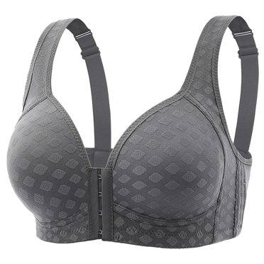 BLVB Bras for Women No Underwire Wide Straps Full Coverage Comfort Bra ...