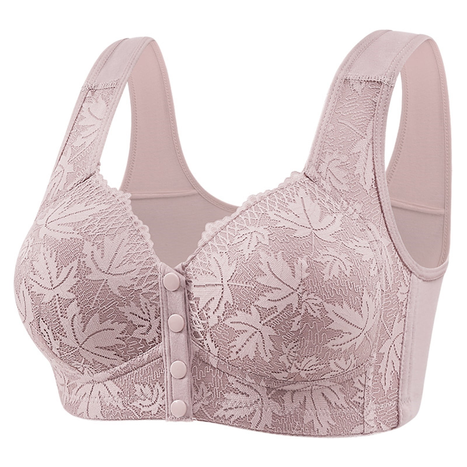 Audhol Front Hook Bras for Women! Thin Laceless Comfortable ...