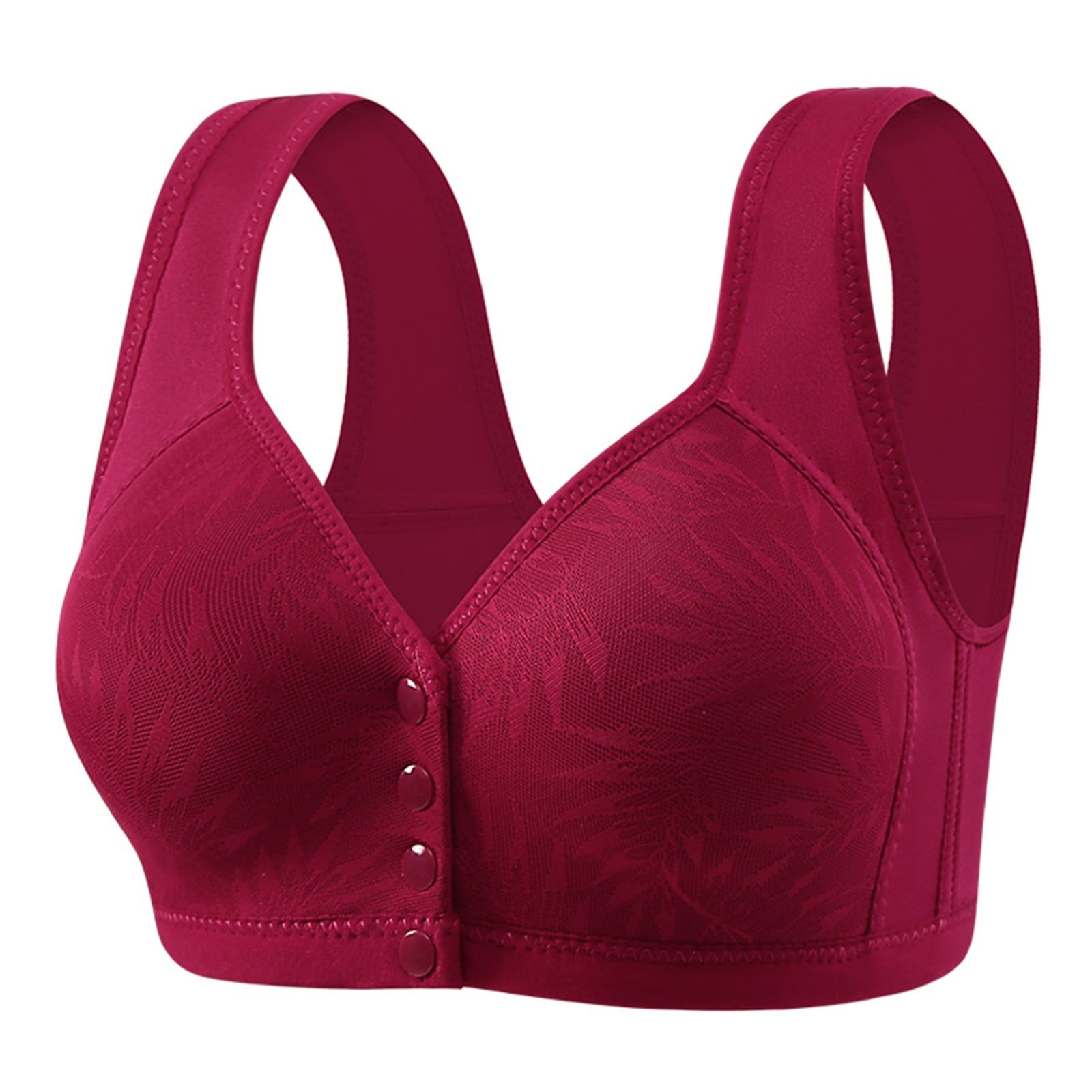 Plus Size Front Closure Sports Bra
