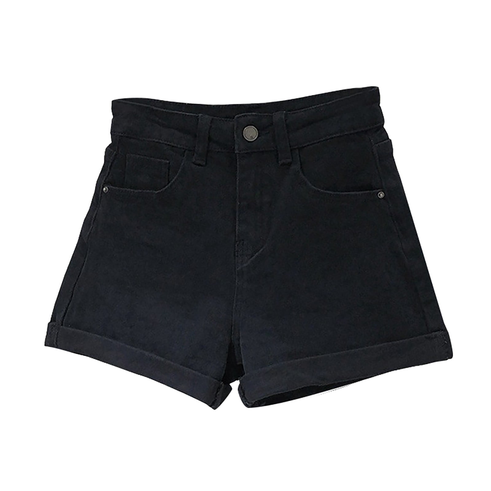 Audhol Jean Shorts Womens Women Denim Vintage Summer Basic Simple High ...