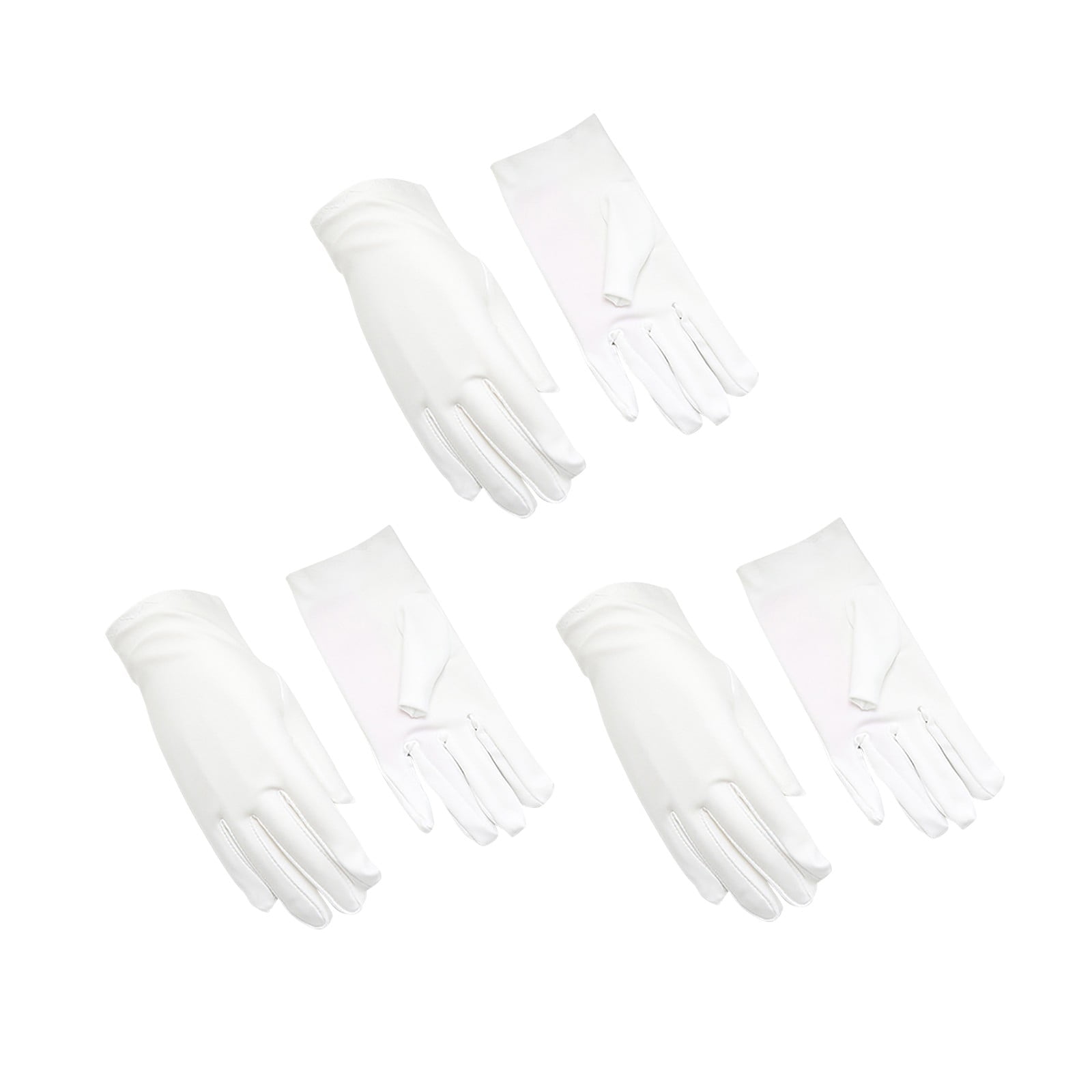 Audhol Knit Glove 3 Pairs Cotton Gloves Resuable Soft Works Glove or ...