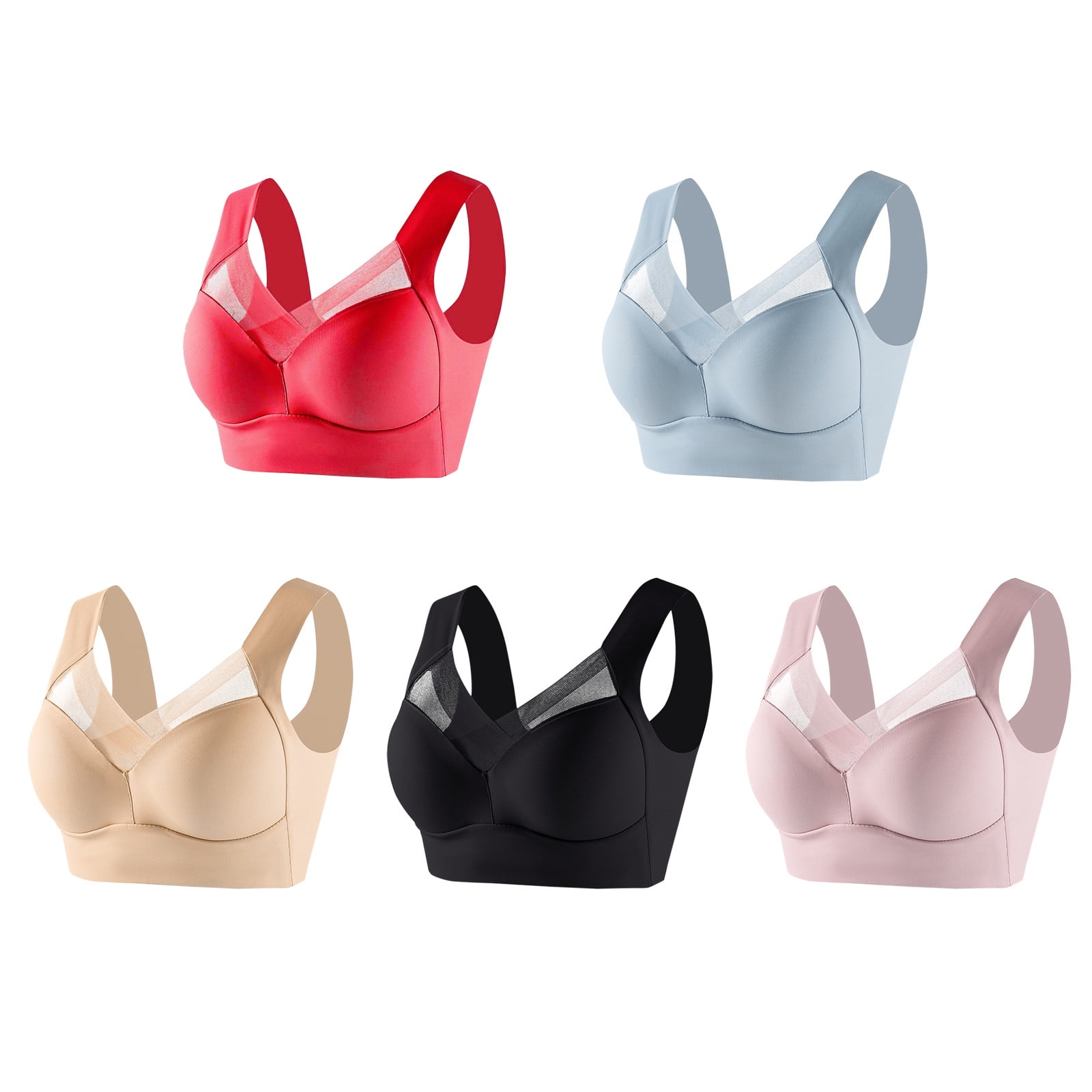 Audhol Lace Bralette Push Up Bras for Women Red1 6XL - Walmart.com
