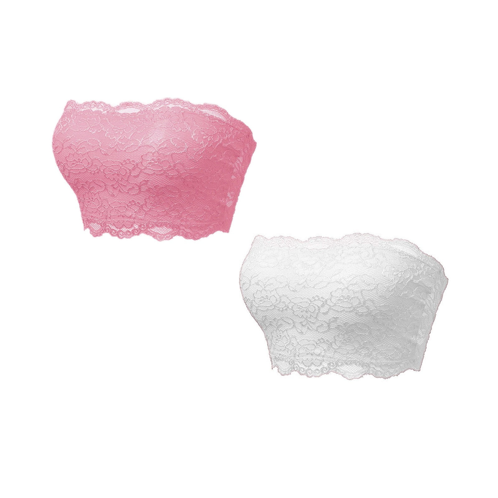 Audhol Lace Bras for Women Ladies Seamless Top Lace Beauty Back Chest ...