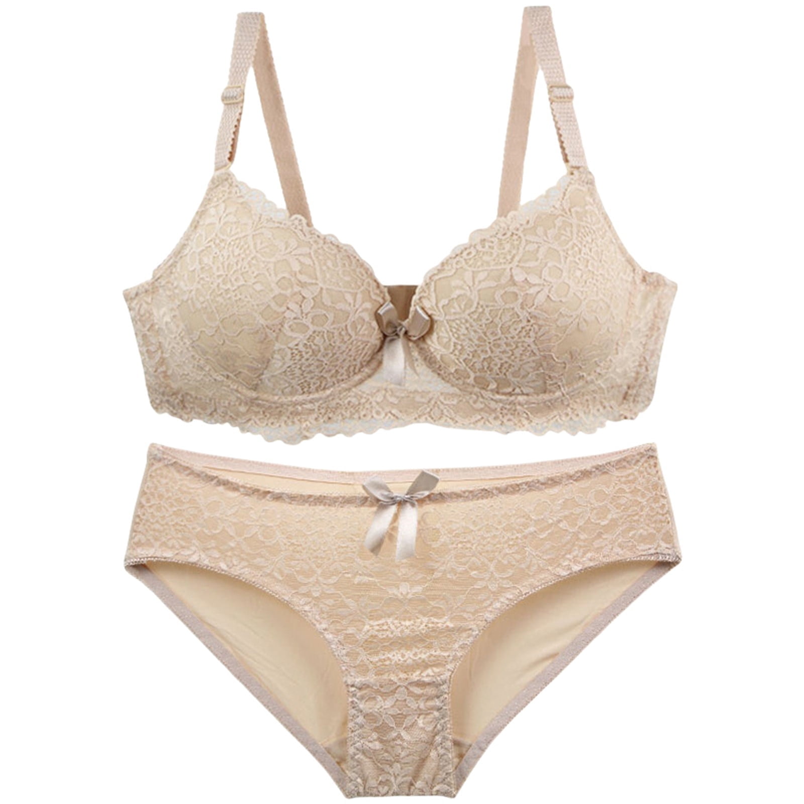 Audhol Matching Bra and Panty Sets! 2 Piece Underwear Set for Women ...