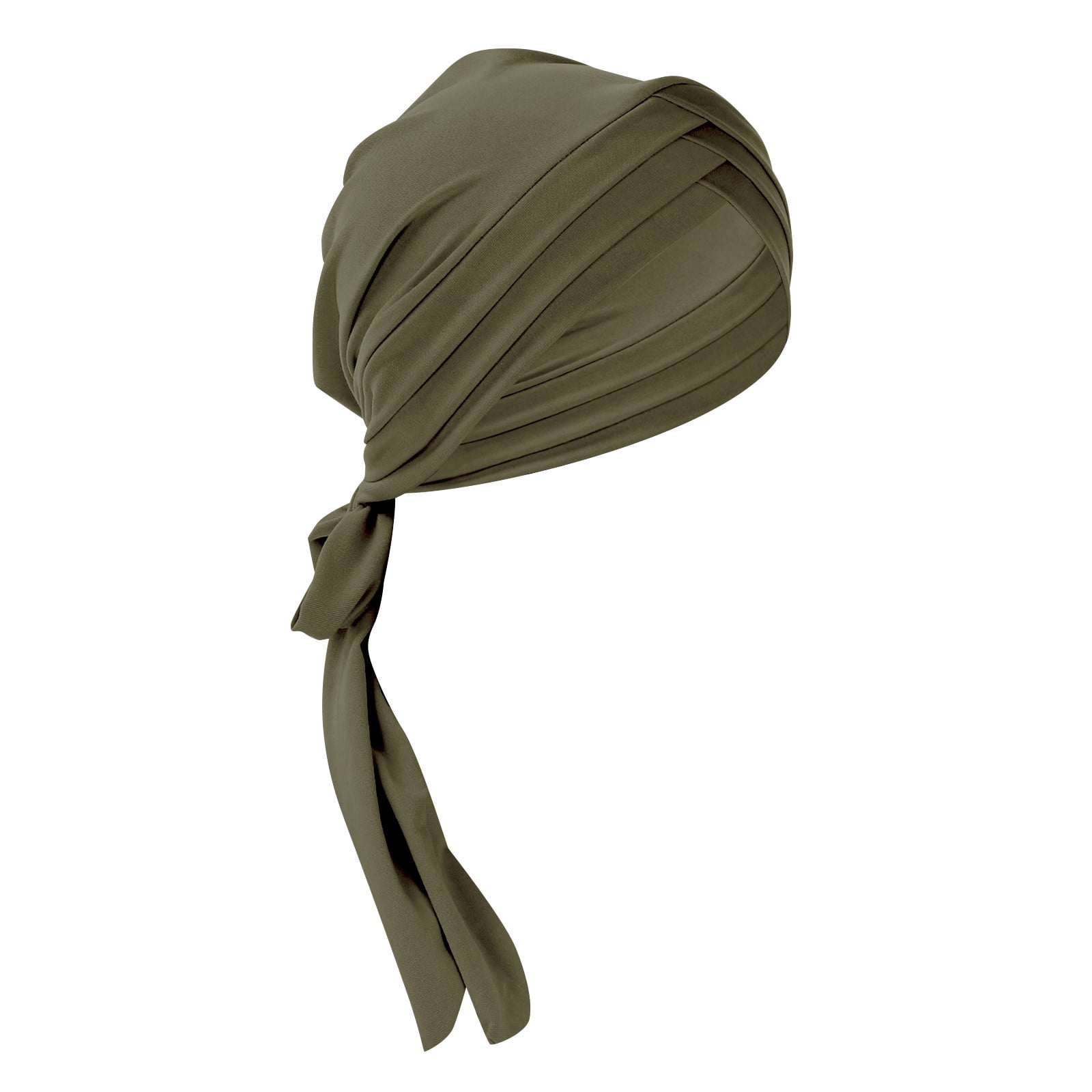 Audhol Muslim Hat Women's Eid Al Fitr Solid Color forehead Triple Long ...