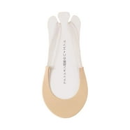 TeeHee Women's Comfy Seamless Toe Topper Liner Socks 5-Pack with Non ...