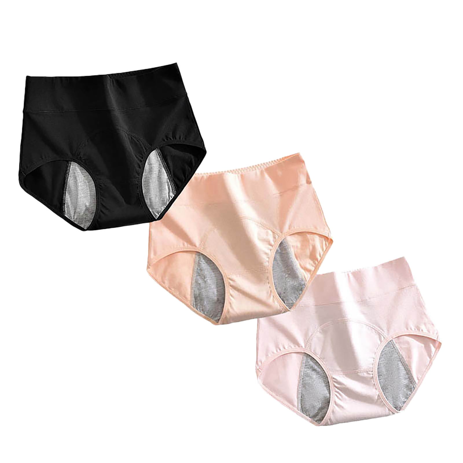 Audhol Period Underwear for Women Period Underwear Pink L - Walmart.com