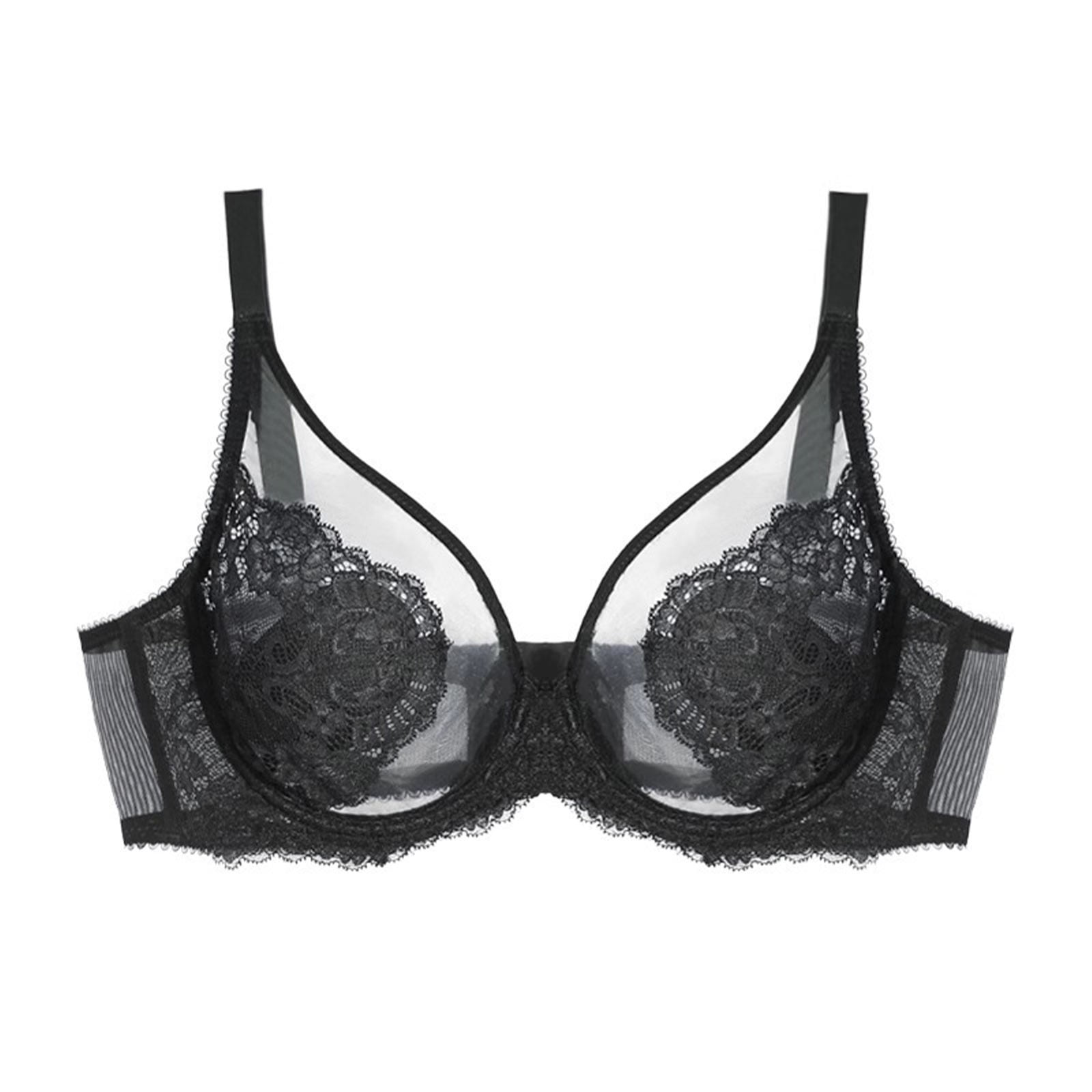 Audhol Push Up Bras for Women Thin Breathable Underwear for Women with ...