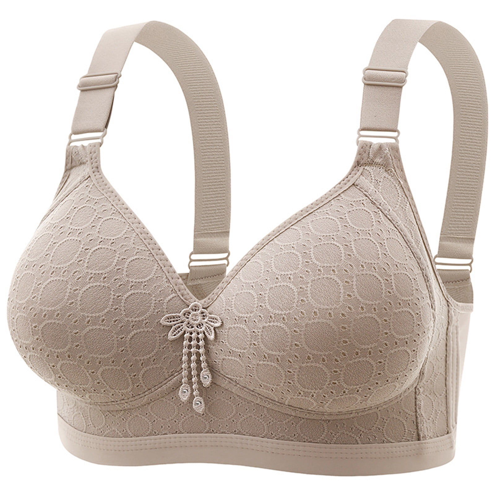 Audhol Push Up Bras for Women Thin Breathable Underwear for Women with ...