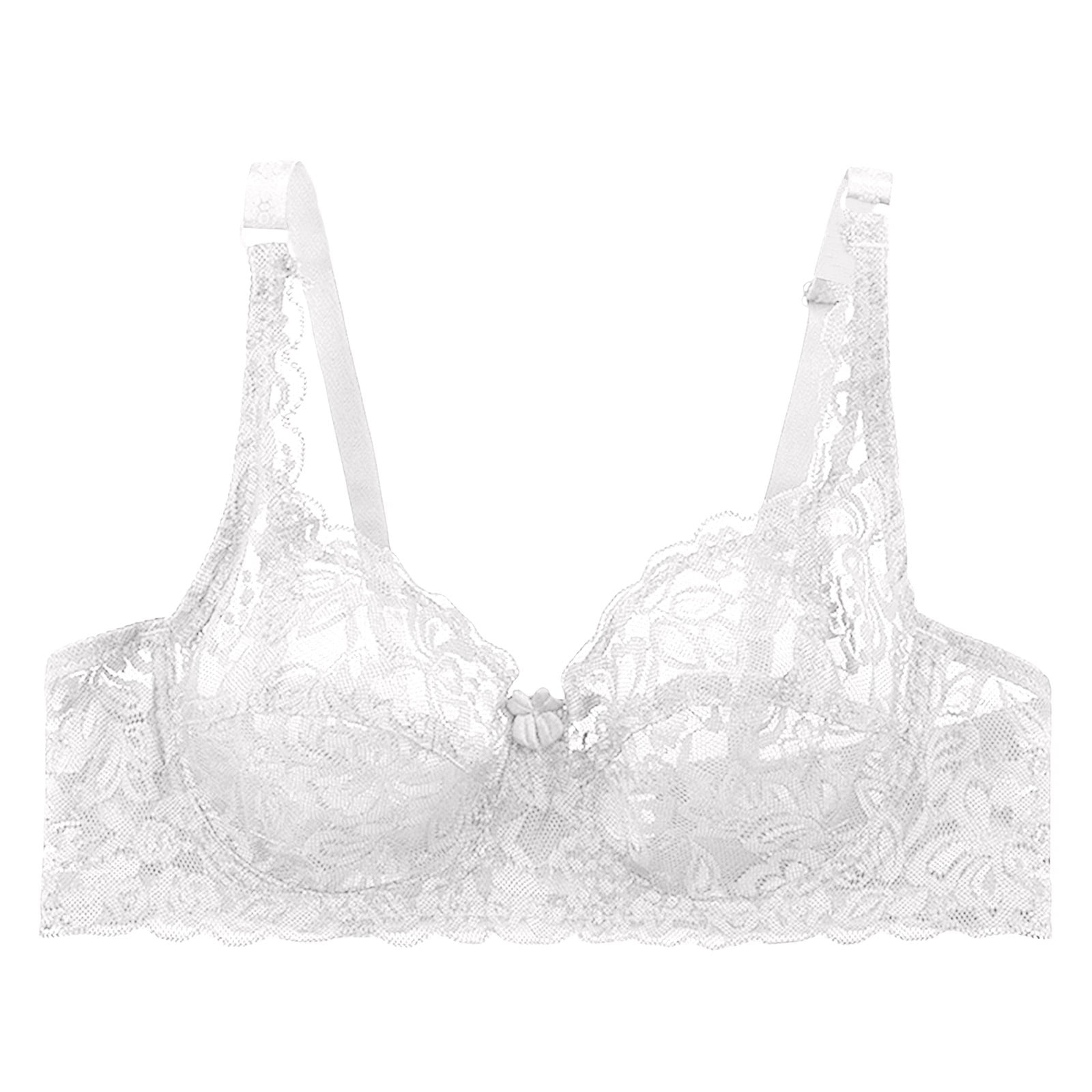 Audhol Sheer Bras for Women! Womens Underwire Bra Lace Floral Bra ...