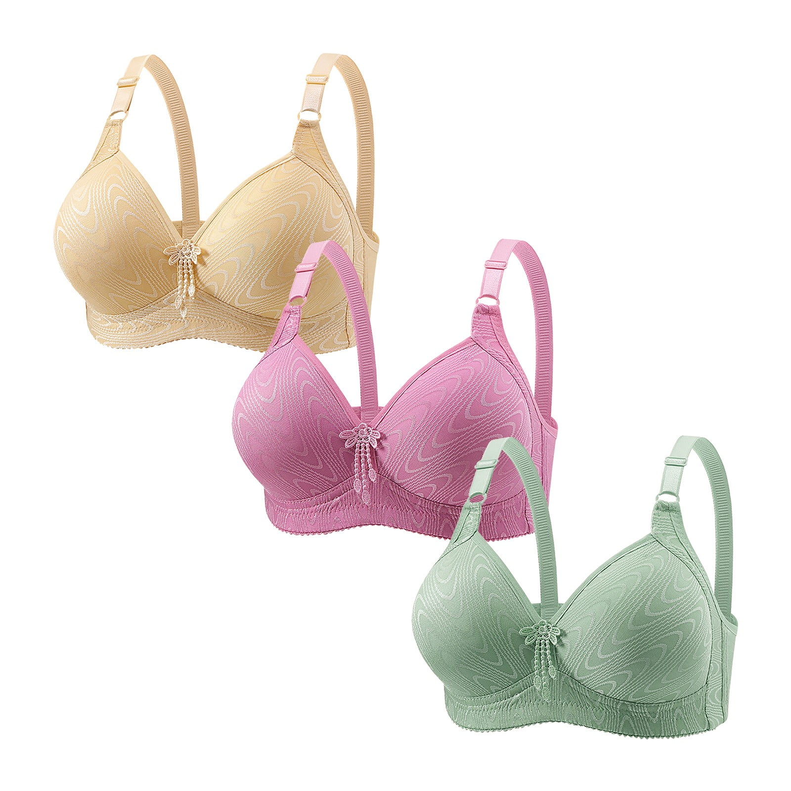 Audhol Support Bras for Women Bras for Women No Underwire Adjustable ...