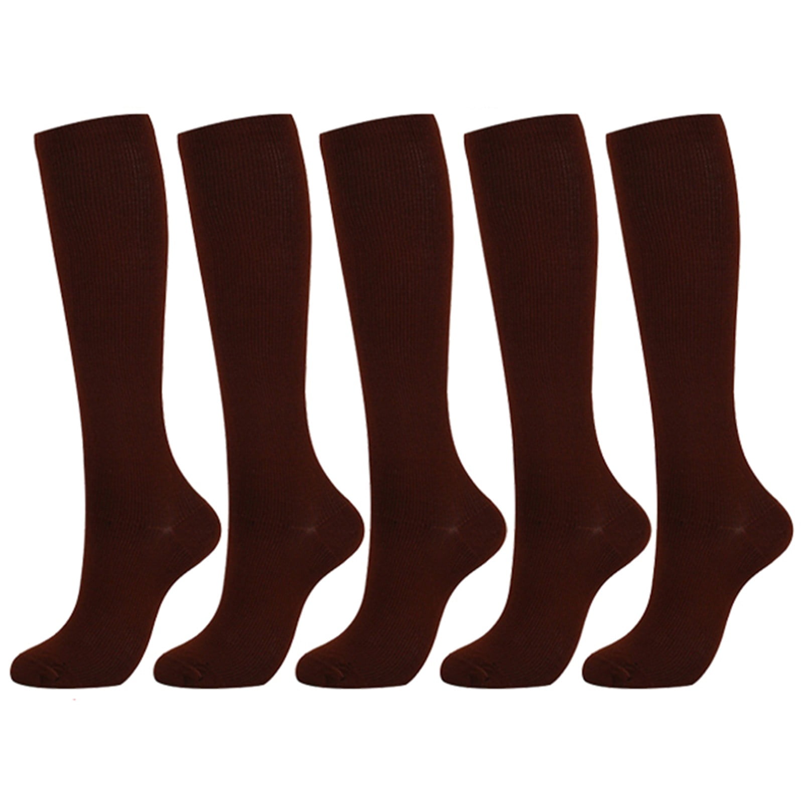 Audhol Thigh High Socks 5 Pairs Sock Compression Socks Knee High ...