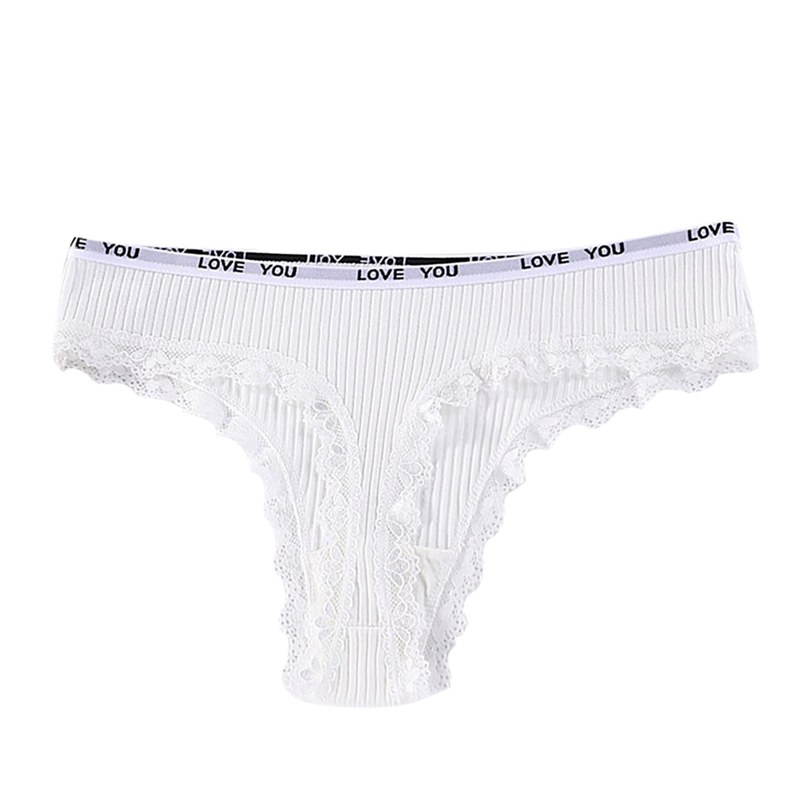 Audhol Thongs for Women Seamless Thongs for Women White M - Walmart.com