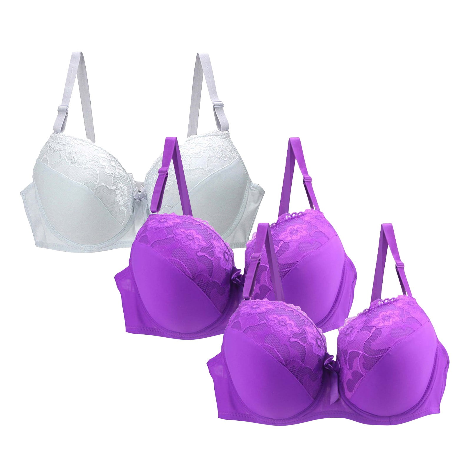 Audhol Tshirt Bras for Women, Women's Underwear 34/75 36/80 38/85 40/90 42/95 44/100 46/105 48/ ...