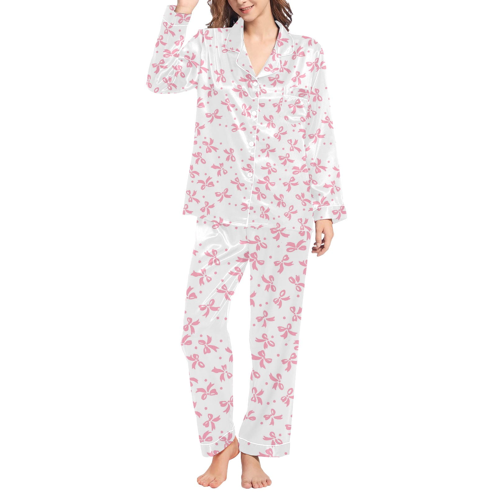 Audhol Valentines Pjs Women Women's Winter Spring Home Leisure ...