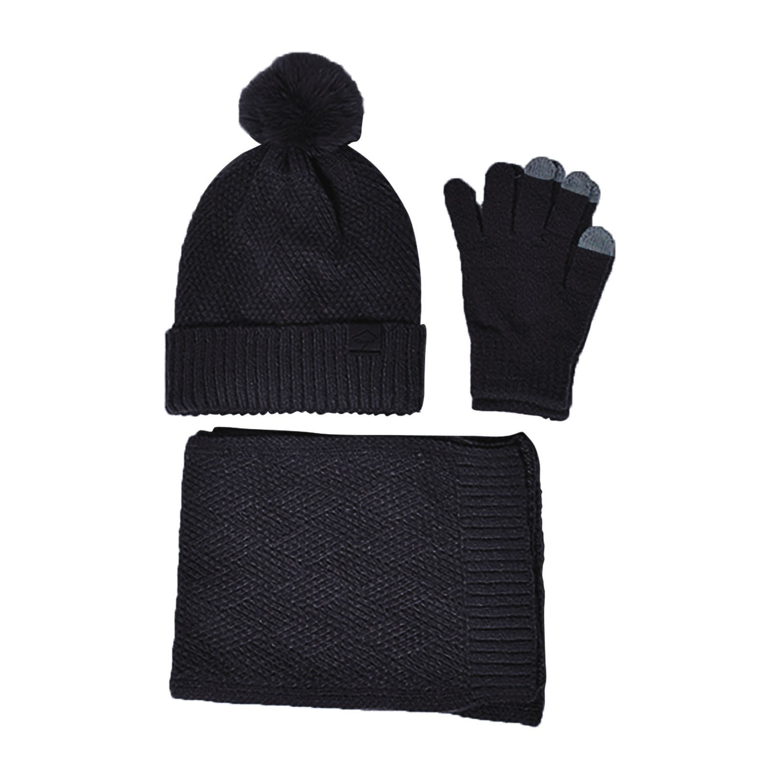 Audhol Winter Neck Warmer Gaiter Fleece Windproof Face Mask Cover ...