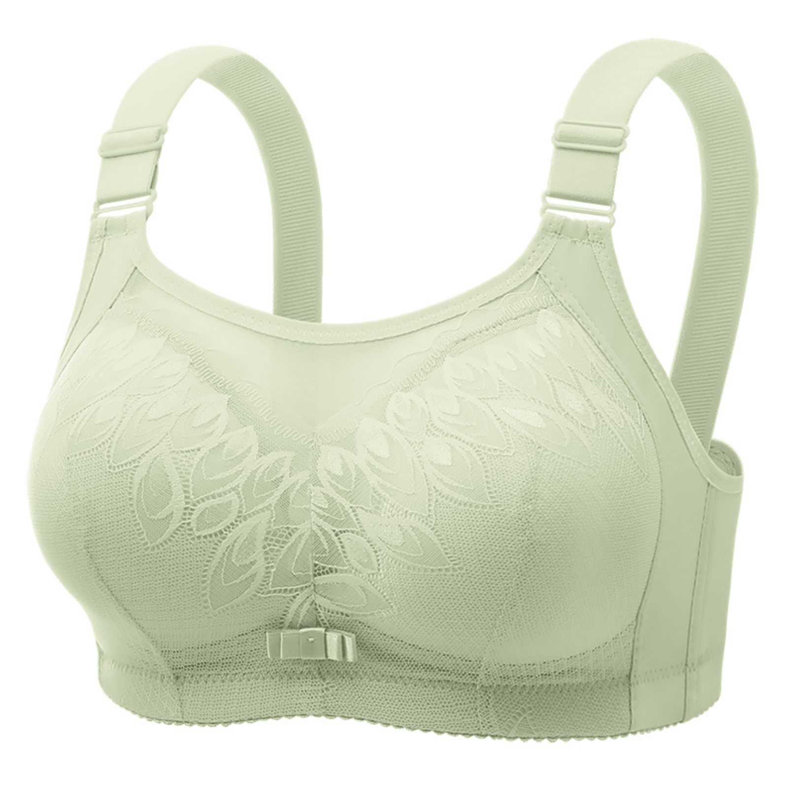 Audhol Wireless Bra, Large Size No Ring Back Strapless Bra Comfortable ...