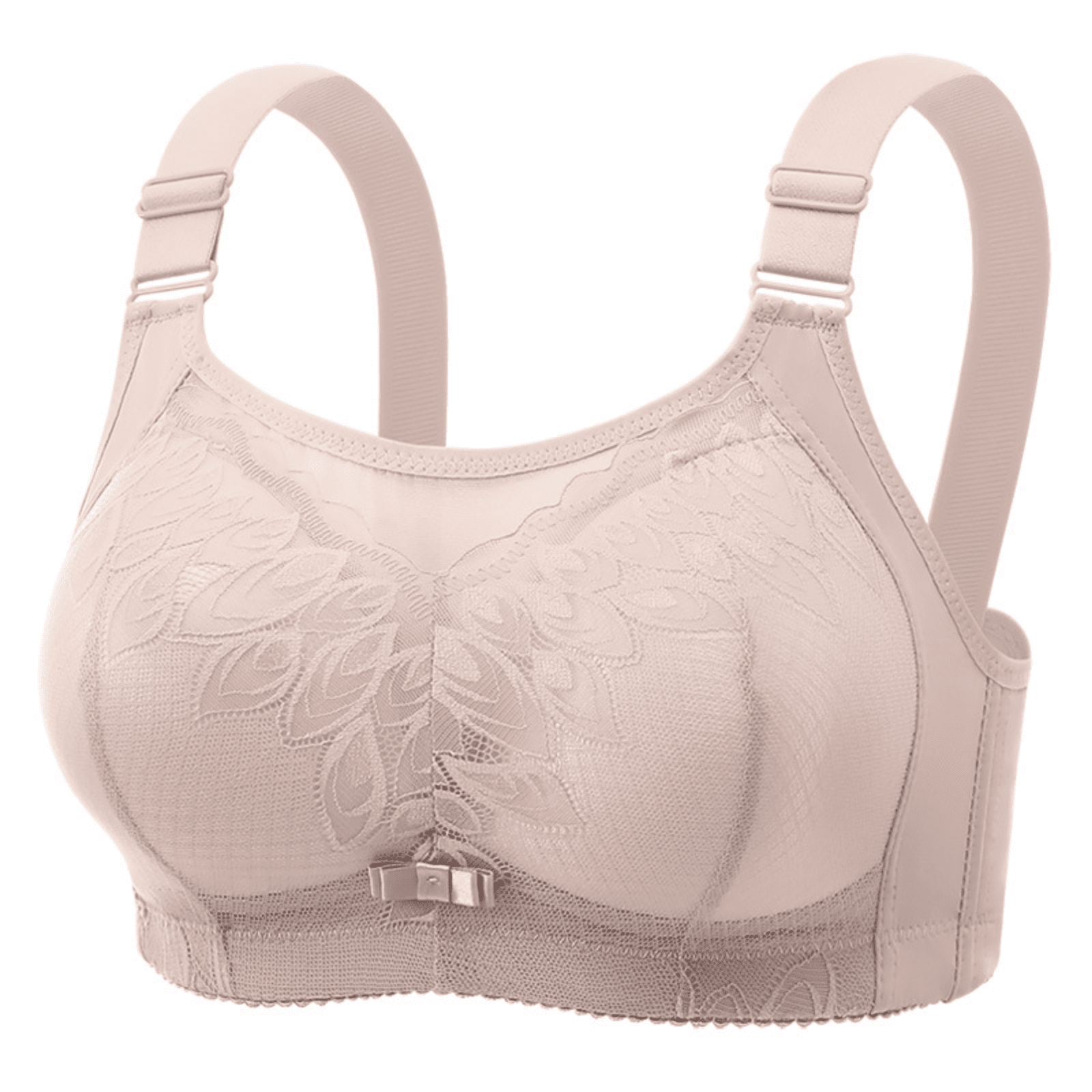 Audhol Wireless Bra, Large Size No Ring Back Strapless Bra Comfortable ...