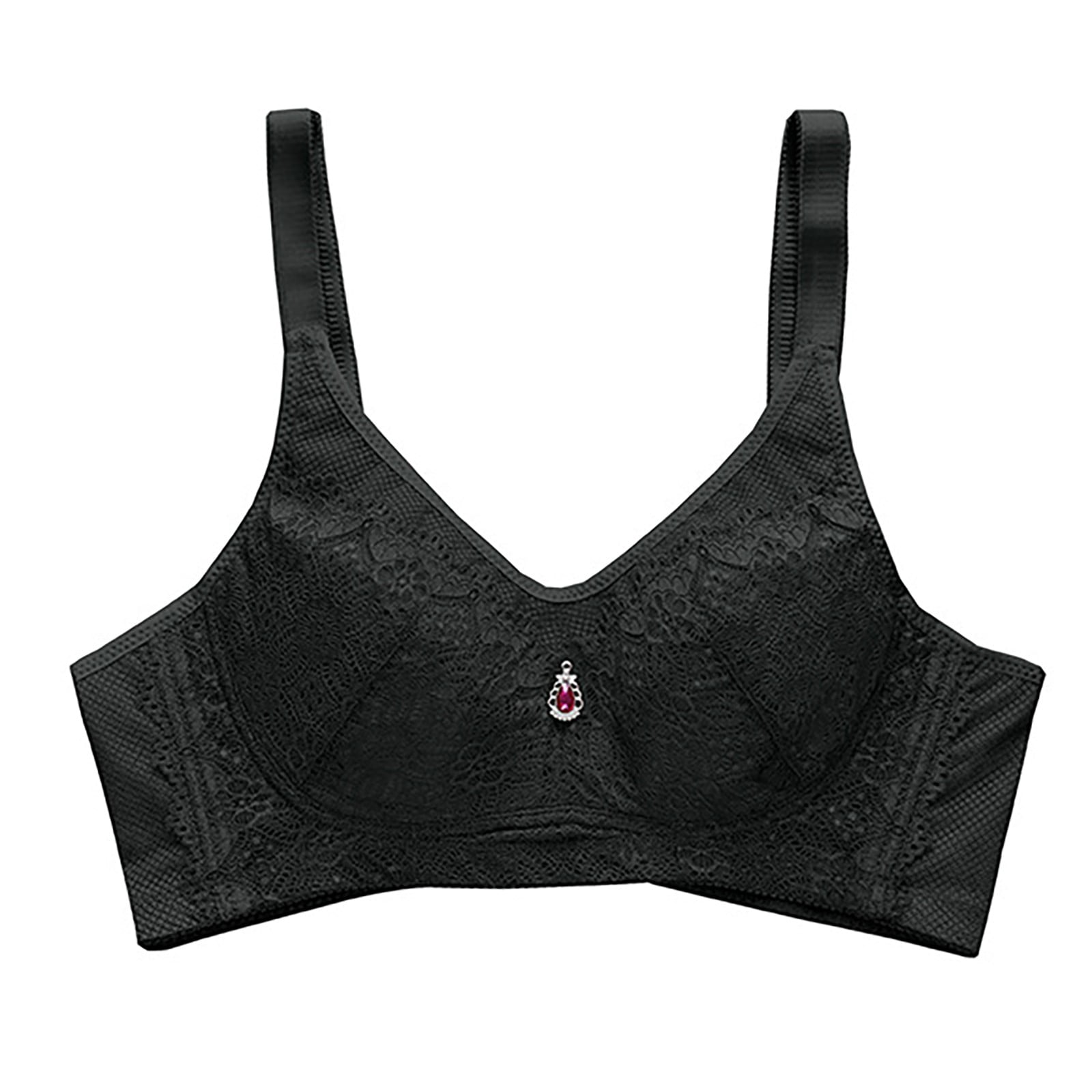 Audhol Wireless Minimizer Bras for Women, Thin Lace Women's Bra Large ...