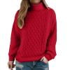 Audhol Womens Fall Fashion 2025, Women’S Thick Knitted Sweater High ...