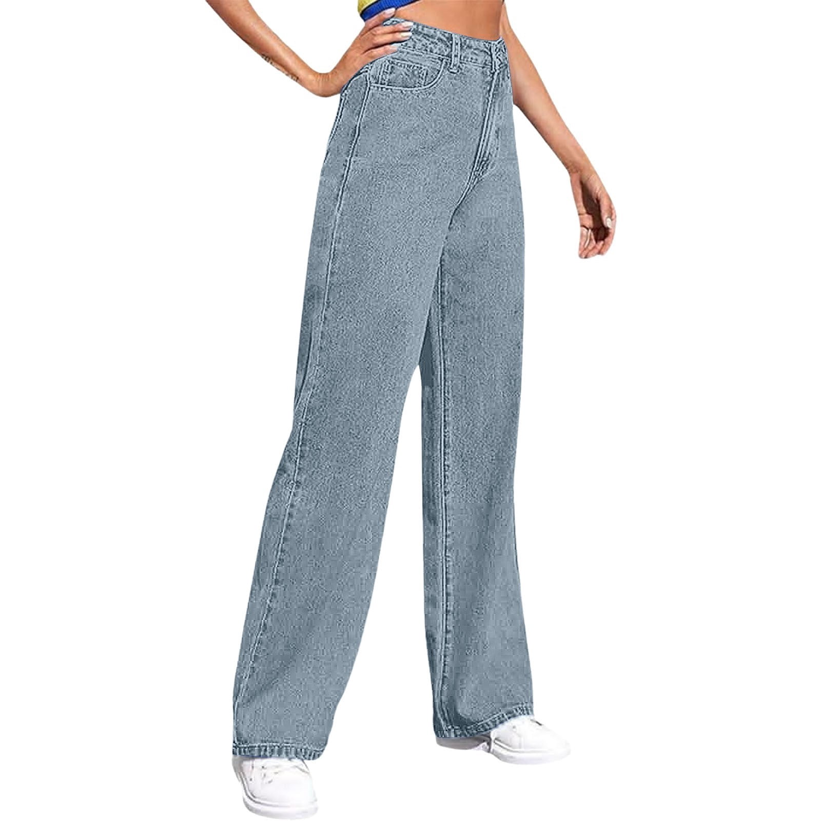 Audhol Womens Jeans Straight Leg, Sweatpants That Look Like Jeans Jeans ...