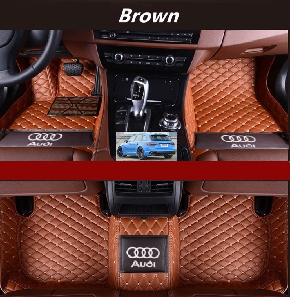 Audi A6L 2019-2025 Waterproof Leather Car Floor Mats Car Carpet ...