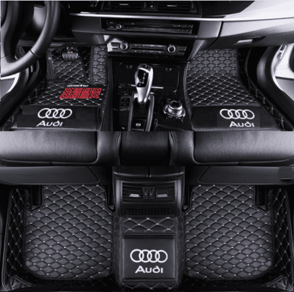 Audi A8 4seat 2011~2017 Waterproof Leather Car Floor Mats Car Carpet ...