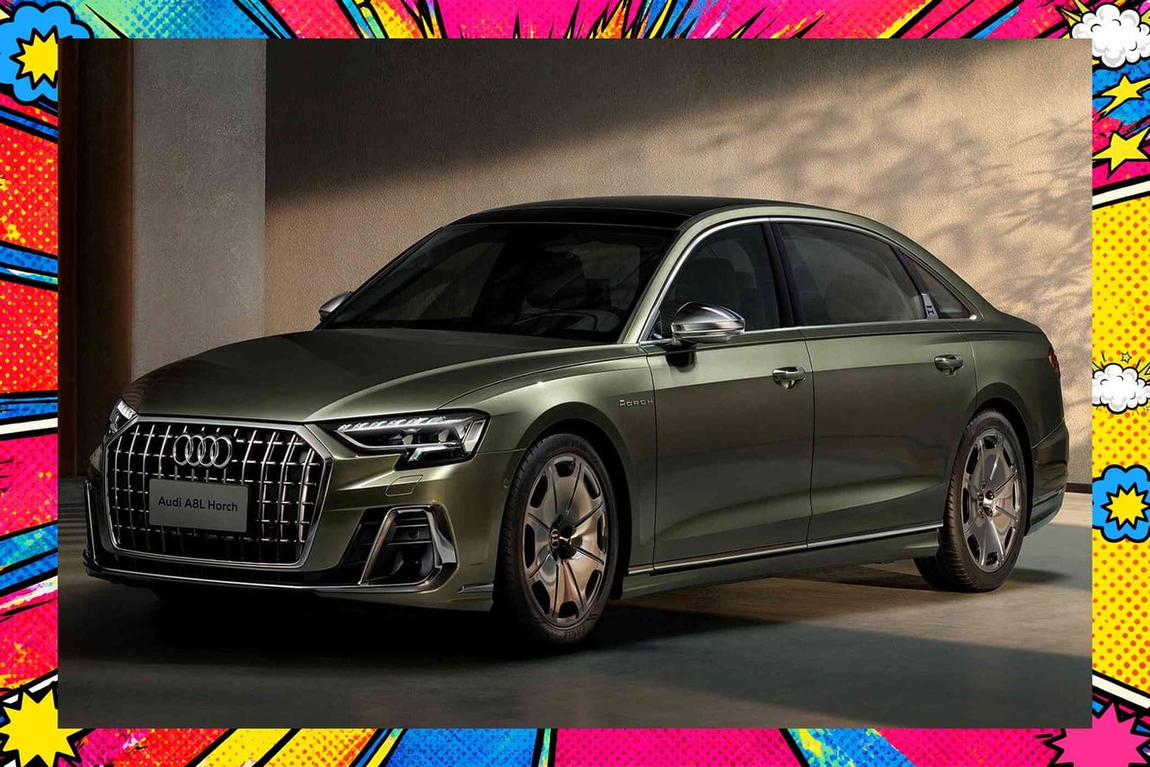 Audi A8 L Horch CN - Pop Art Edition | 24x36 Inch Glossy Laminated ...