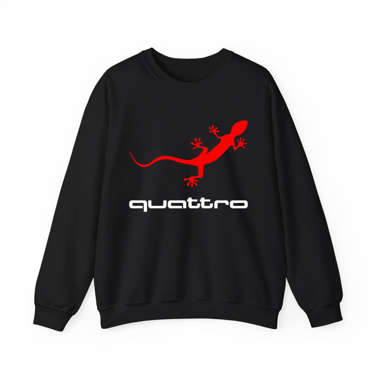 Audi Lizard Quattro Racing Logo Men's Black T-Shirt Size S to 5XL Best ...