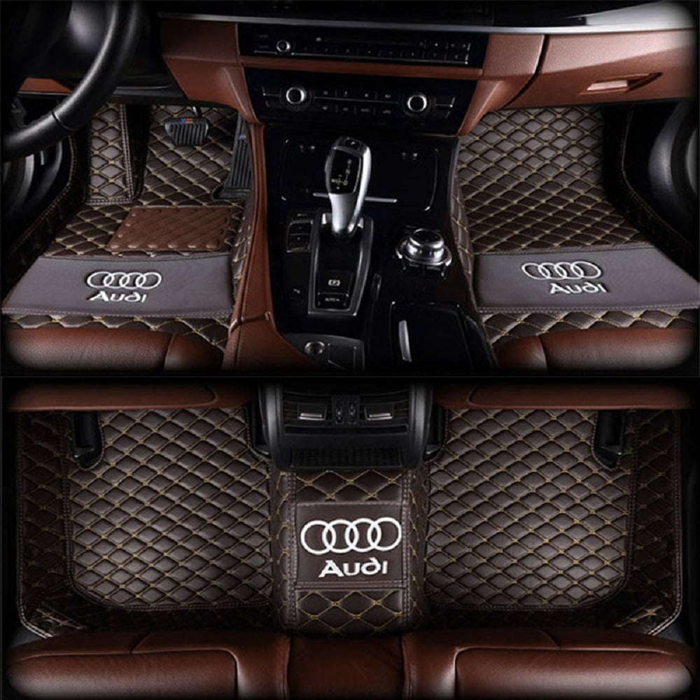 Audi Q3 2013~2018 Waterproof Leather Car Floor Mats Car Carpet ...