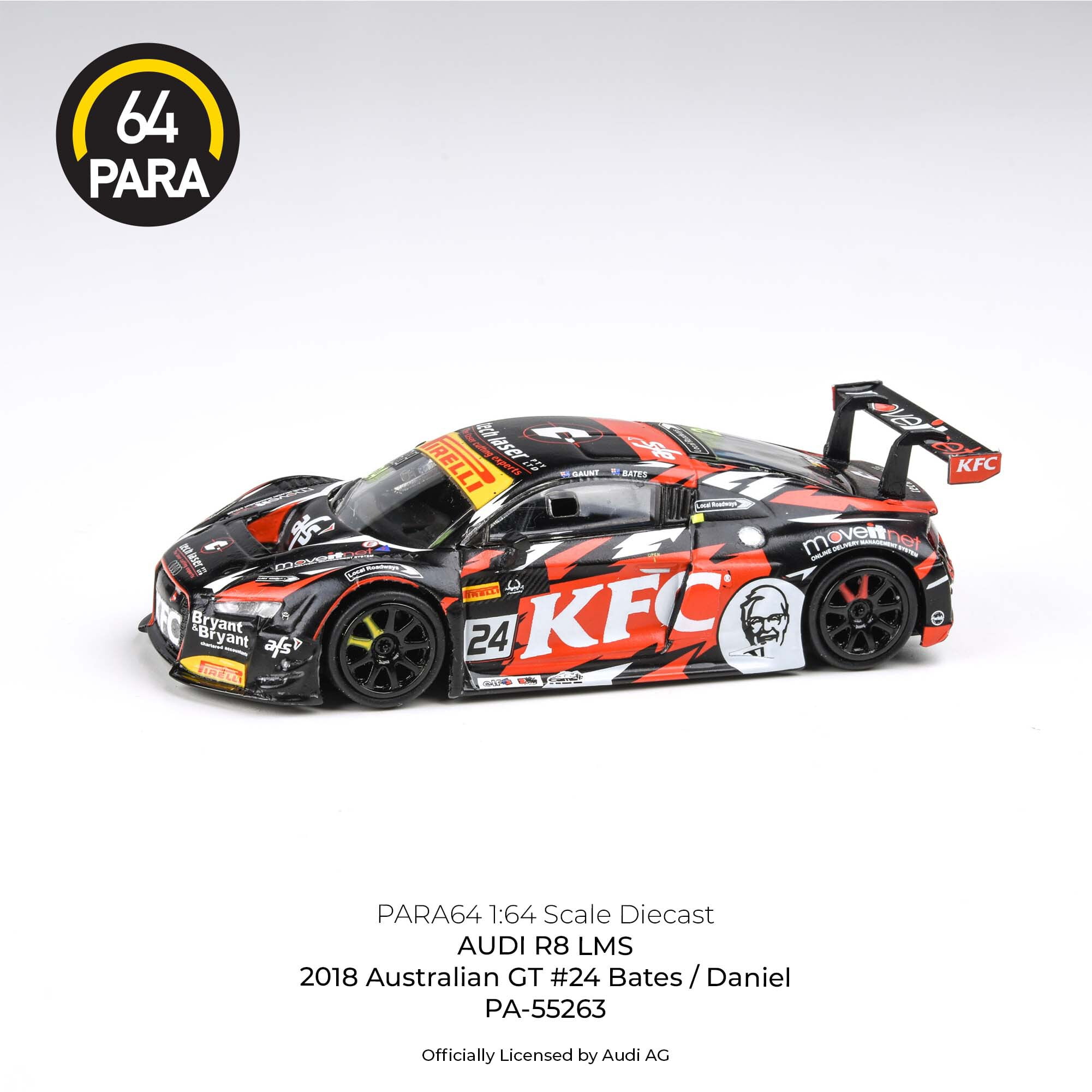 Audi R8 LMS 2018 Australian GT Championship KFC Para64 - Walmart.com