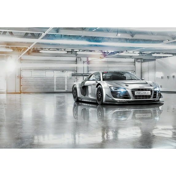 Audi R8 Le Mans Wall Mural - Walmart.com