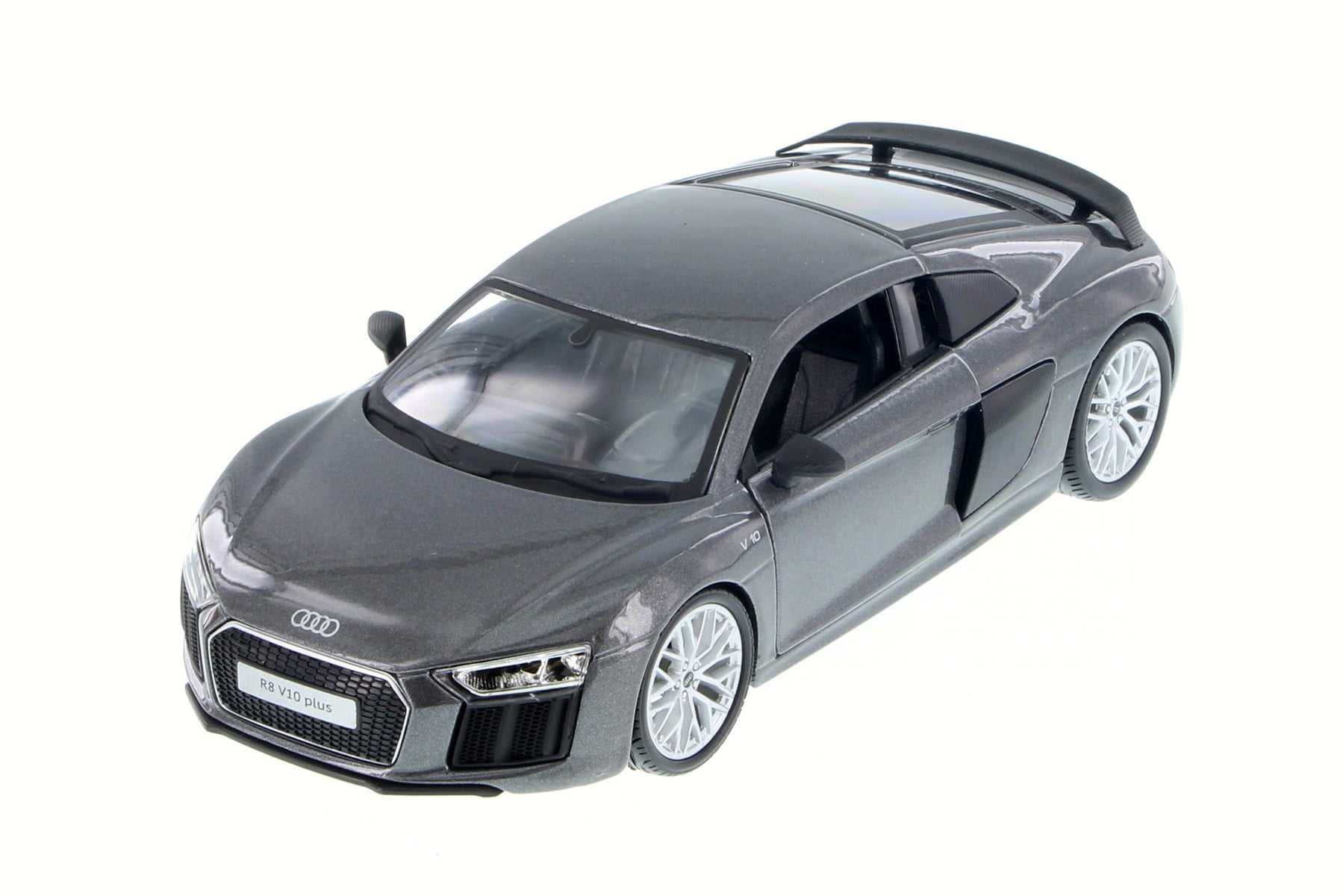 Audi R8 Plus Hard Top, Gray - Showcasts 37513 - 1/24 Scale Diecast ...