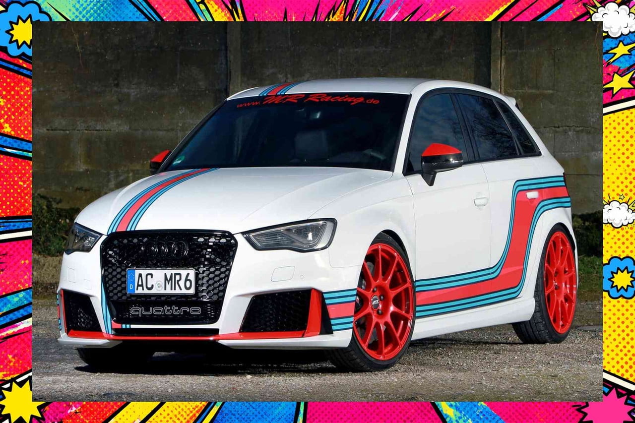 Audi RS Sportback by MR Car Design 300 - Pop Art Edition | 20x30 Inch ...