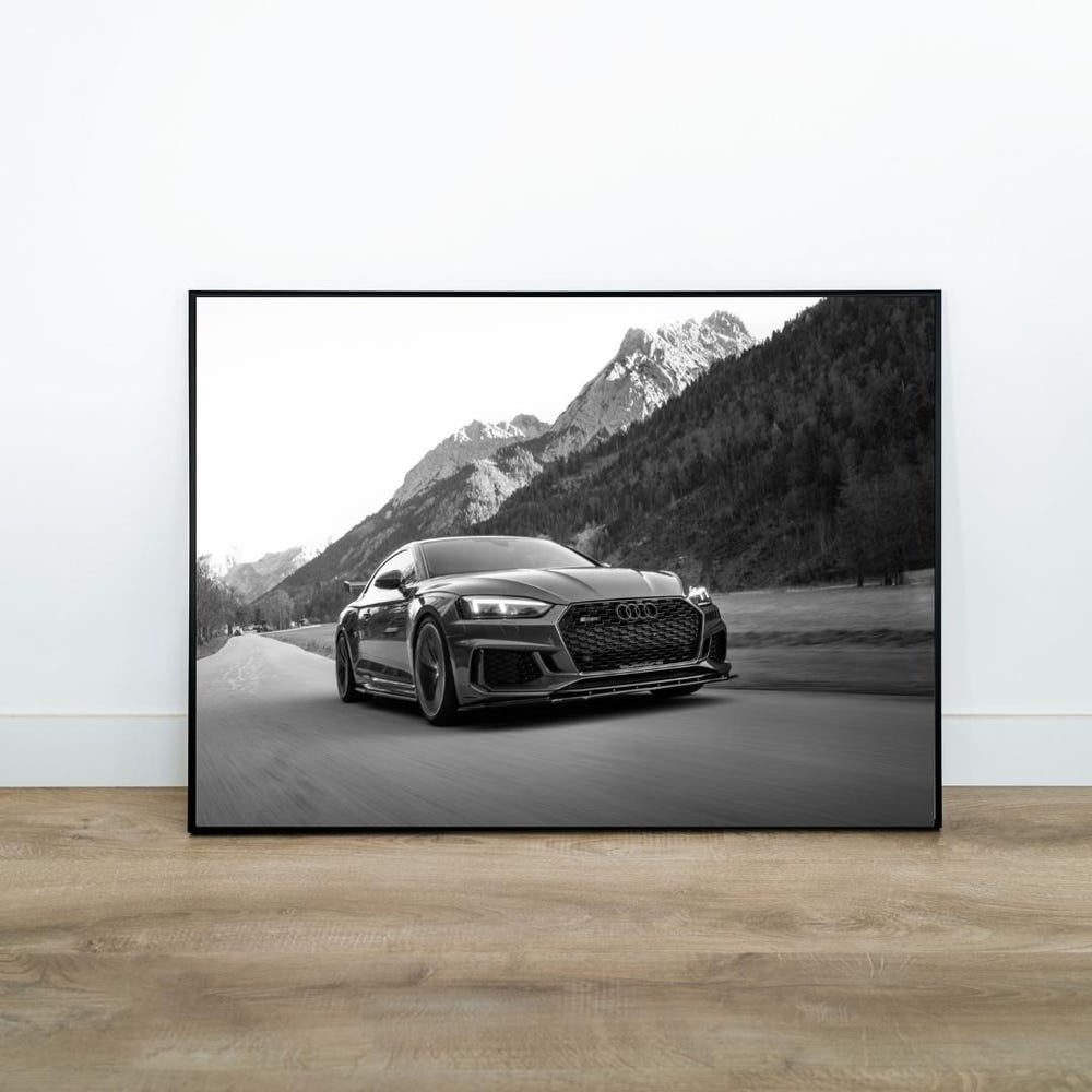 Audi Rs5 Poster, Audi Poster, Audi Print, Audi Wall Art, Iconic Car ...