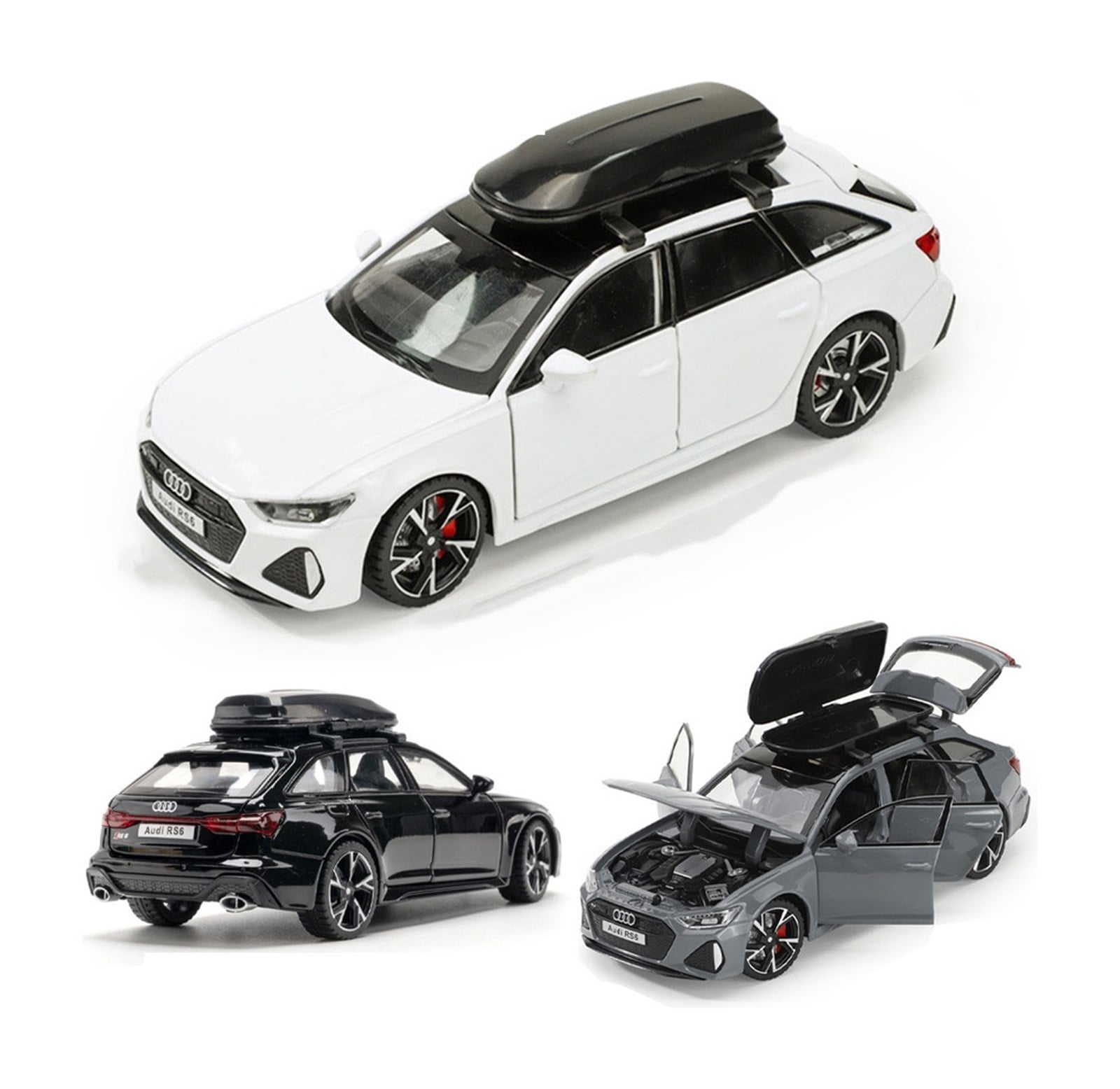 Audi Rs6 Miniature Metal Car With Acrylic Display 1/32 - Walmart.com