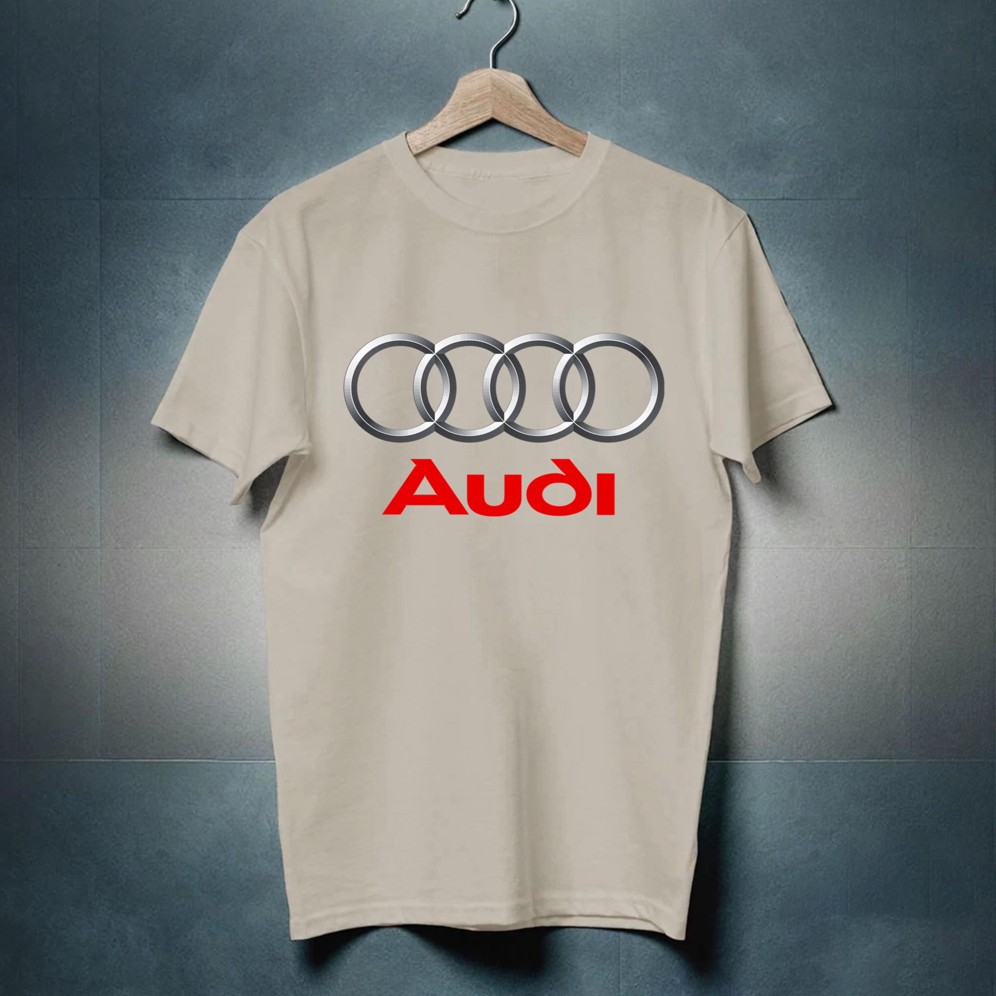 Audi Sports Logo T-Shirt Clothing Men's Made in USA-TH40197 - Walmart.com
