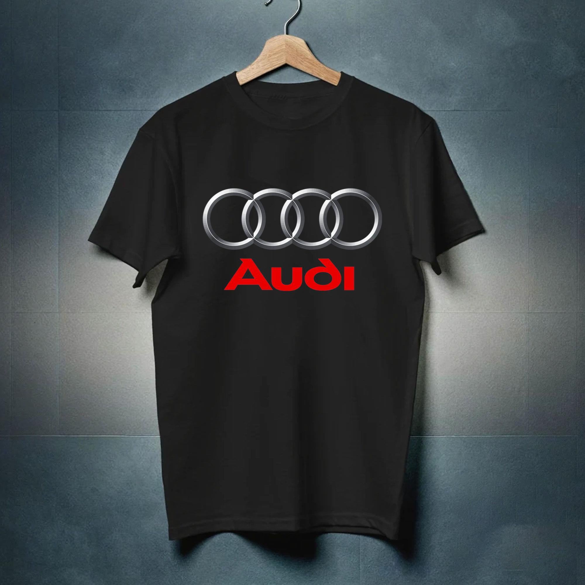 Audi Sports Logo T-Shirt Clothing Men's Made in USA-TH40197 - Walmart.com