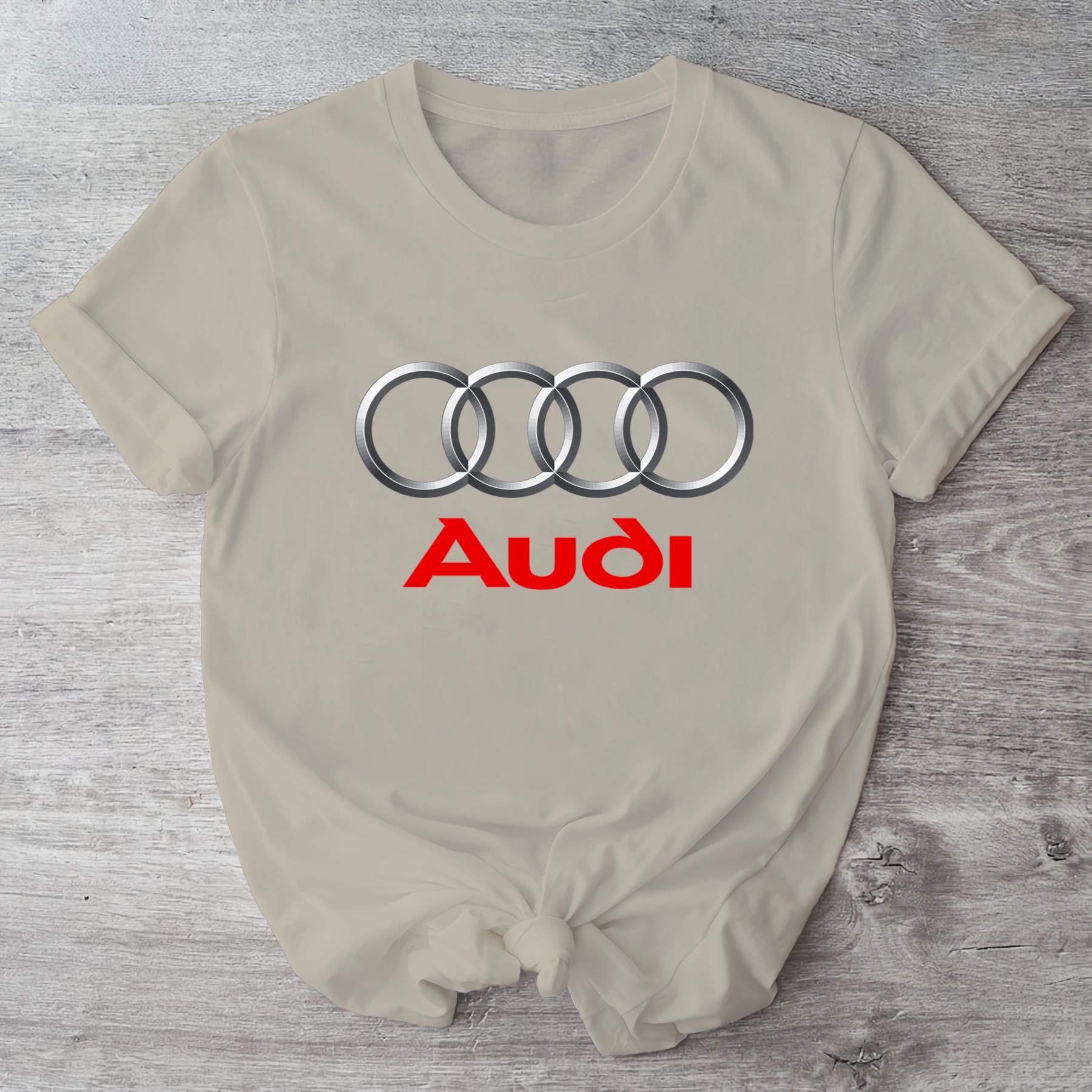 Audi Sports Logo T-Shirt Clothing Men's Made in USA-TH40197 - Walmart ...